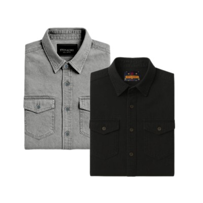 Export Quality Denim shirt 2 pcs || 2420
